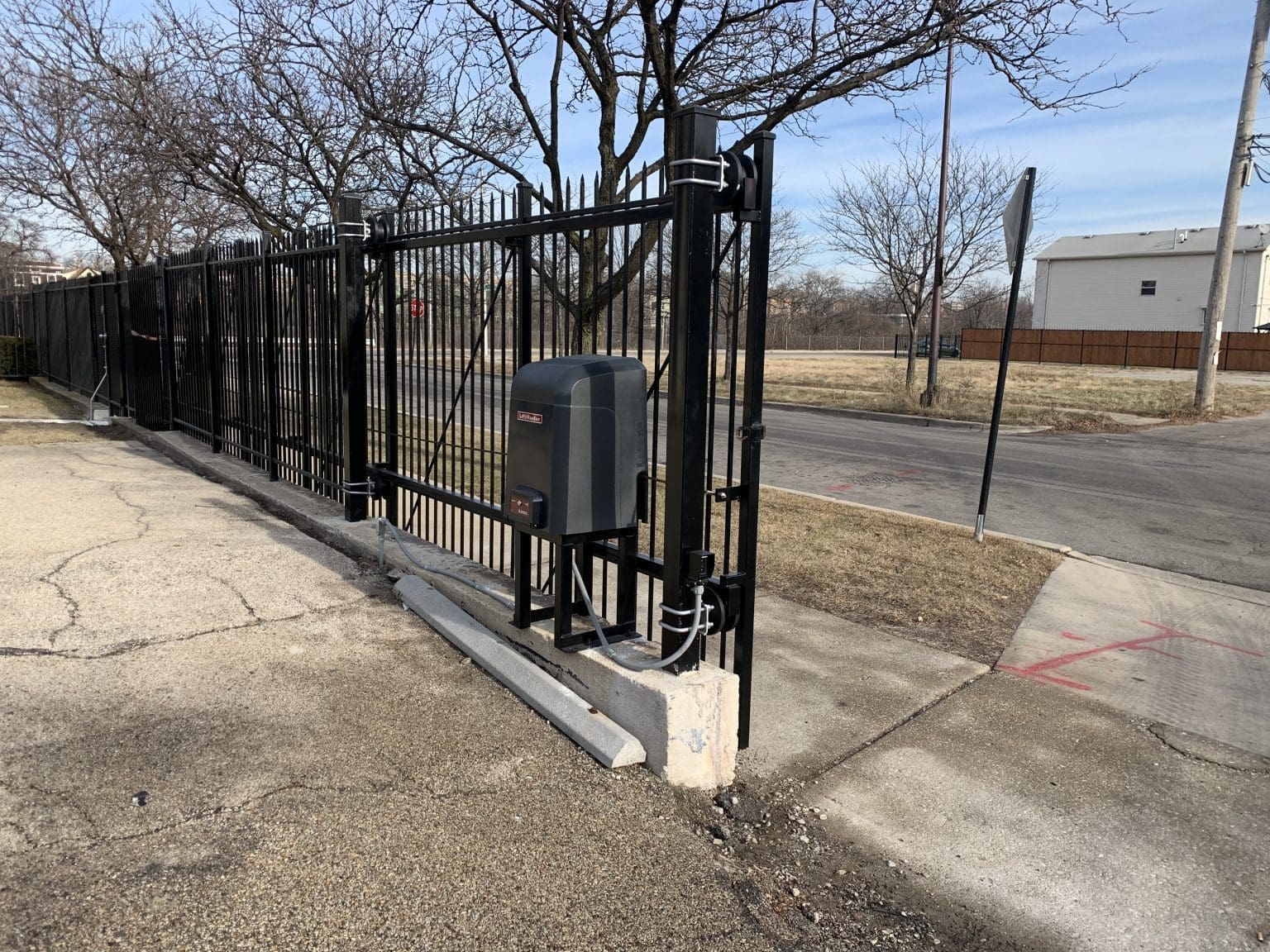Iron Fence Installation Process - Osceola Fence