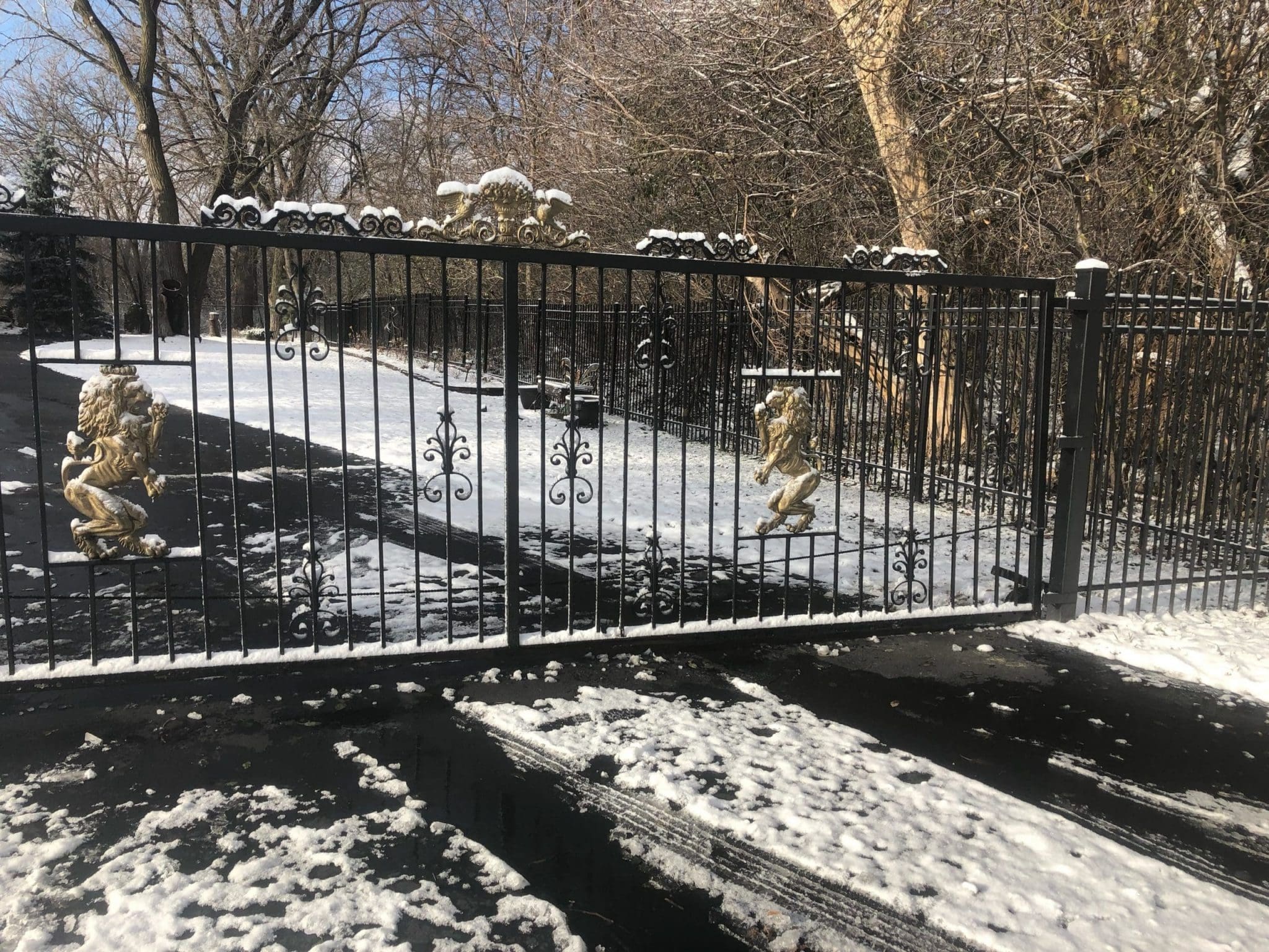 How Bad Weather Affects A Gate - Osceola Fence